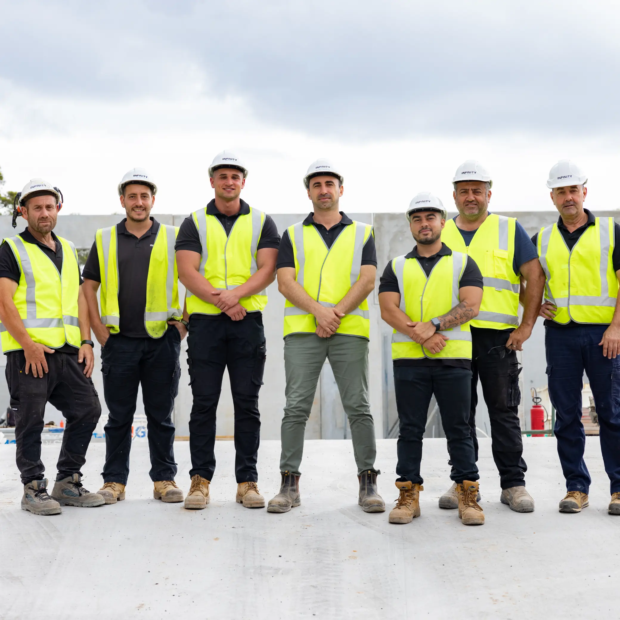 The Team - Commercial Builders - Infinity Constructions