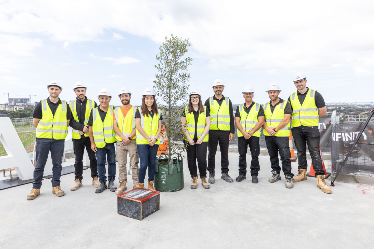 Sydney Construction Project Milestone - Scape Kensington - Infinity Constructions