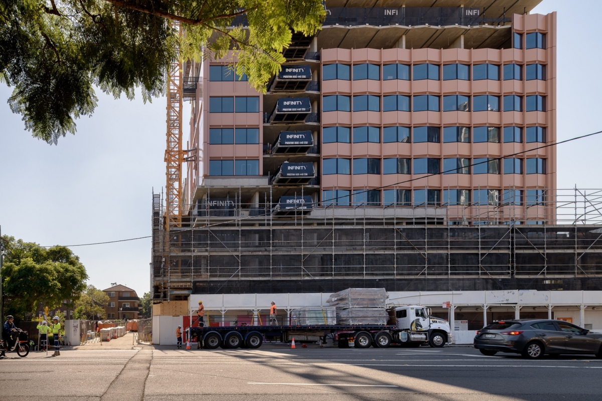 Scape Lachlan Student Accommodation Progress | News | Infinity ...